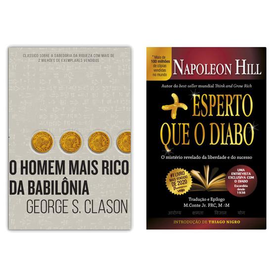 O homem mais rico da Babilônia - George S. Clason + Mais esperto que o ...