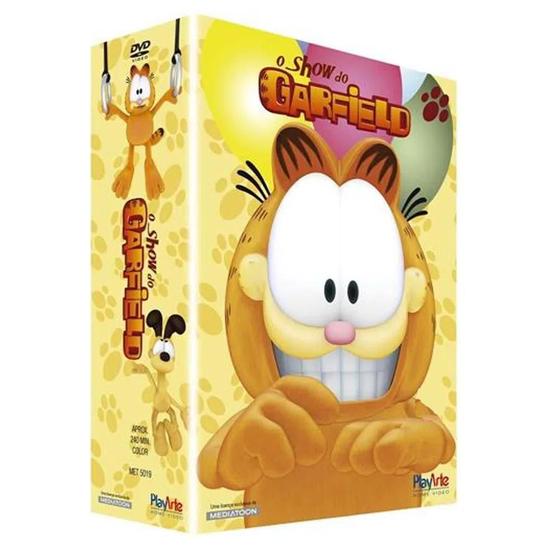 O Show Do Garfield Volume 1 - Box Com 4 Dvds - Play Arte - Outros ...