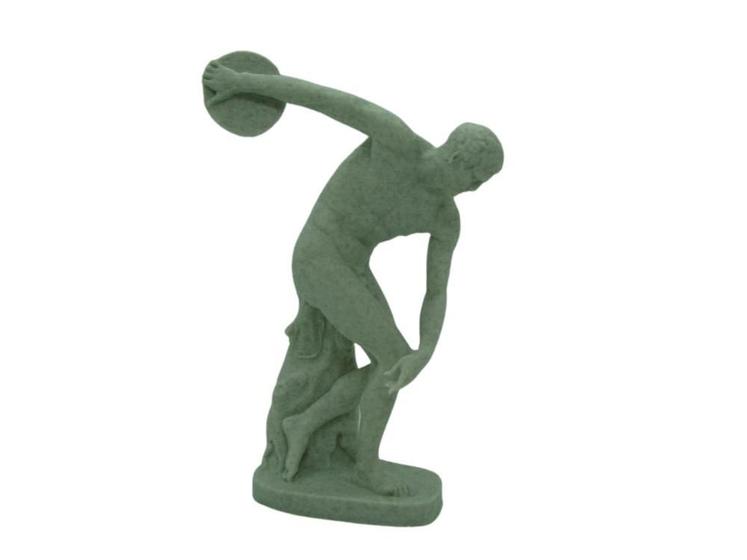 Objeto Decorativo Estátua Discóbolo - Míron - Bugingaria - Objetos de ...