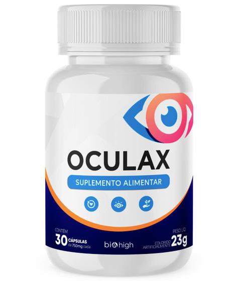 Oculax 30 Capsulas - Suplemento Alimentar - Bio High - Ômega 3 / Óleo ...