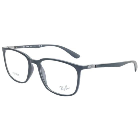 Óculos de Grau Retangular Ray-Ban RB7199 Cinza 5521 - Óculos - Magazine ...