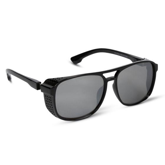 Óculos De Sol Quadrado Masculino Steampunk Com Proteção UV Premium ...