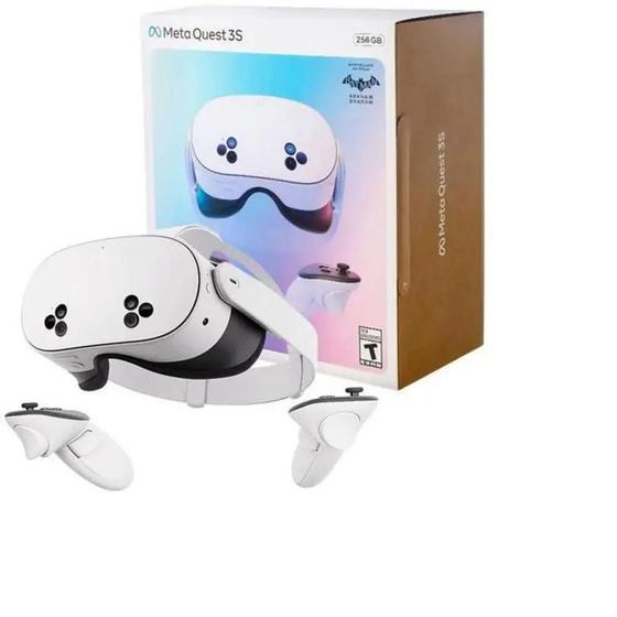 Oculus Meta Quest 3S Advanced All-in-One VR Headset (256GB) + Batman Arkman - All in One ...