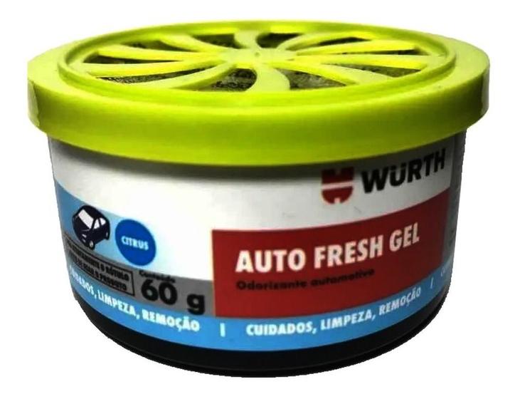 Odorizador em gel auto fresh wurth 60g aroma citrus - Odorizador e ...