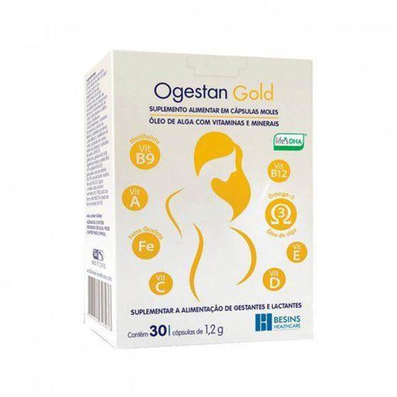 Ogestan Gold 30 Cápsulas - Besins Ii - Multivitamínico / Polivitamínico ...