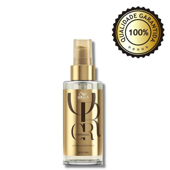 Oil Reflection 100ml Wella Óleo Capilar - Óleo Capilar - Magazine Luiza