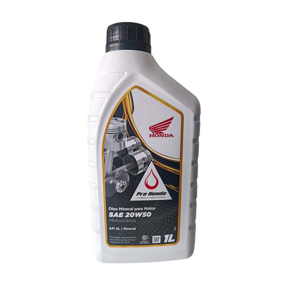 Oleo 20w50 api sl mineral 1l - honda - HONDA ORIGINAL - Outros ...