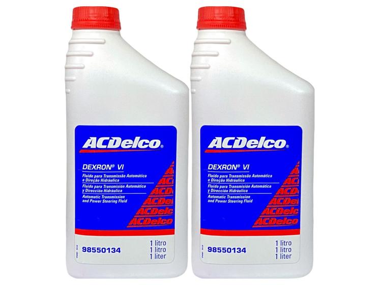Óleo Acdelco Dexron VI Transmissão e Direção Hidráulica 2 Litros ...