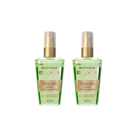 Oleo Capilar Beauty Color Elixir Nutr Abacate 40Ml-Kit C/2Un - Óleo Capilar - Magazine Luiza