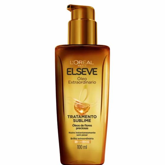 Oleo Capilar Extraordinario Elseve 100ml - Loreal - Óleo Capilar ...