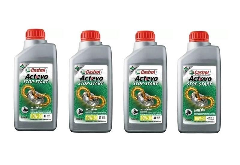 Oleo Castrol Semissintetico 10w30 Api Sl Lead Pcx Cg Titan Fan Cargo ...