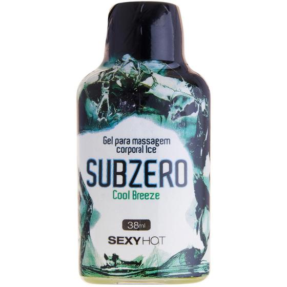 Óleo Comestível para Massagem - Subzero - 38 ml - Adão & Eva - Gel para Sexo - Magazine Luiza