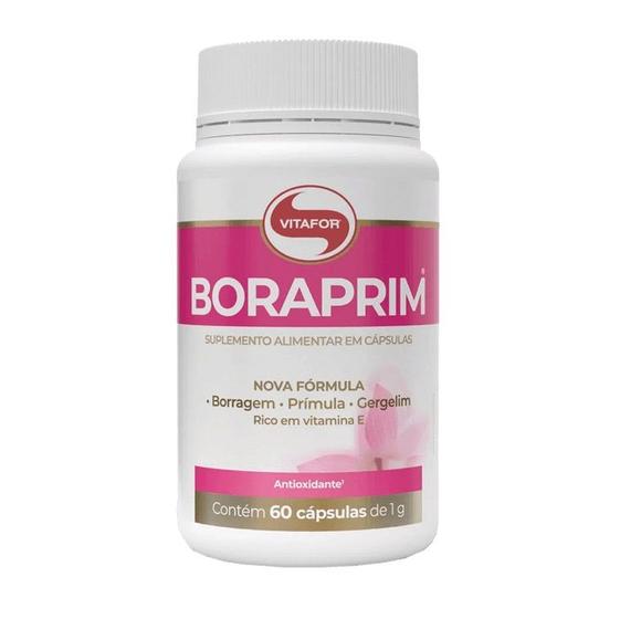 Óleo De Borragem E Prímula Boraprim 60 Cápsulas - Vitafor - VIDAFORTE - Óleo de Borragem ...