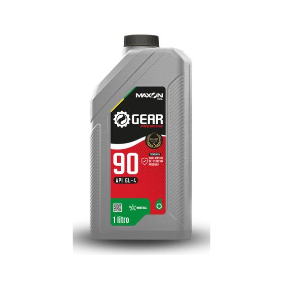 Oleo de cambio 90 api-gl4 ( mineral ) 1 litro 25091 - MAXON OIL ...