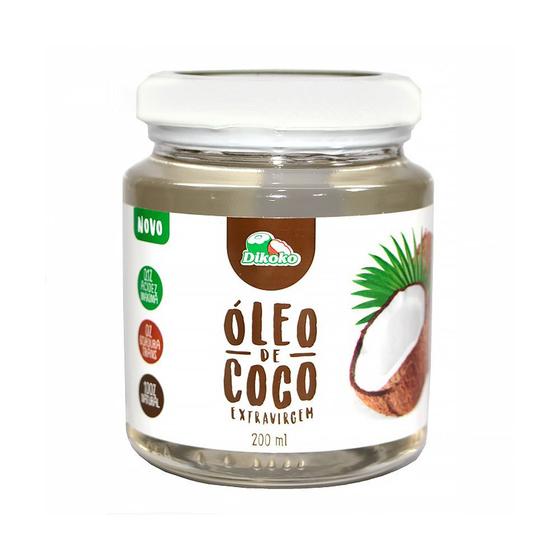 Óleo De Coco Dikoko Extravirgem 200ml - Óleos Fitoterápicos - Magazine ...