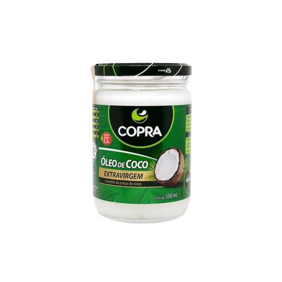 Oleo De Coco Extravirgem Copra Vidro 500ml - Óleos Fitoterápicos ...