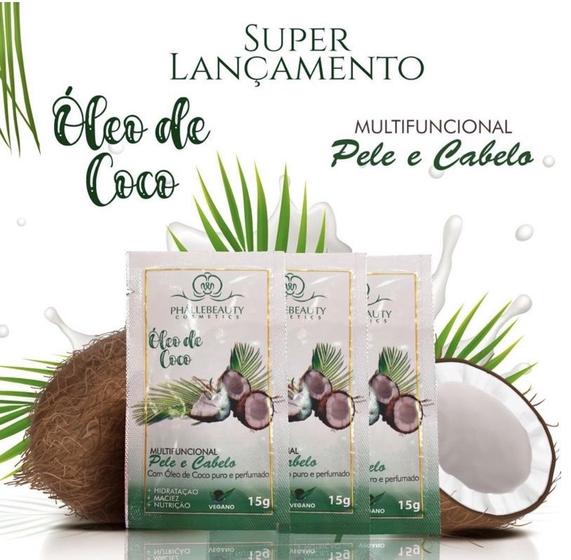 Óleo de coco pele e cabelo phállebeauty ph0517 - PhalleBeauty - Óleo ...