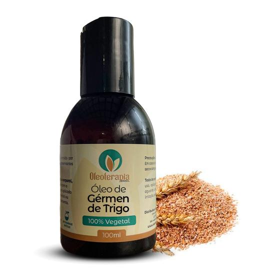 Óleo de Gérmen de Trigo Puro - 100% natural uso capilar e corporal ...