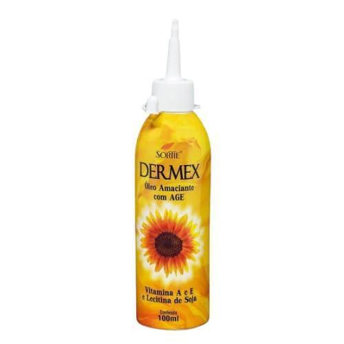 Óleo De Girassol Amaciante Com Age 100Ml Cicatrizante Dermex - Sortie ...