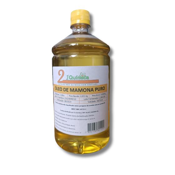 Óleo de Mamona 1 Litro - 21 Química - Óleo Capilar - Magazine Luiza