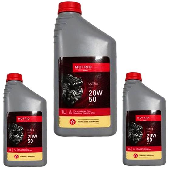 Oleo de Motor 20w50 Motrio Texaco - Lubrificante para Moto - Magazine Luiza