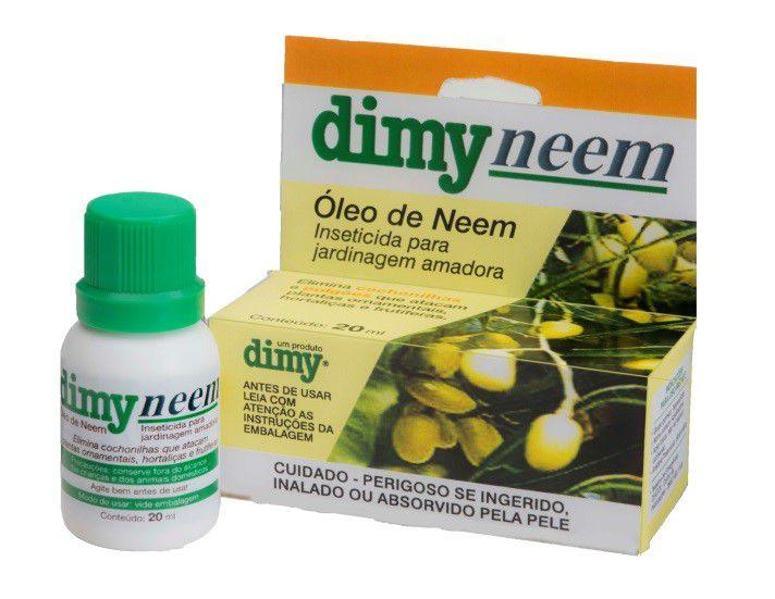 Óleo de Neem concentrado 20ml Dimy - Inseticidas - Magazine Luiza