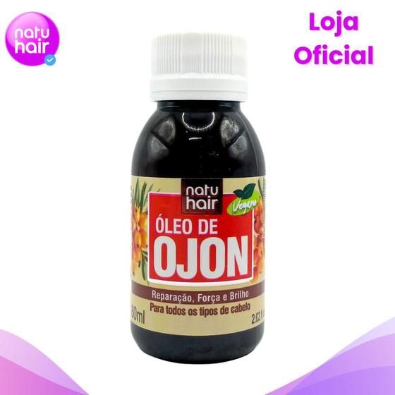 Óleo de Ojon Natuhair 60 ml - Natuhair Cosméticos - Óleo Capilar ...