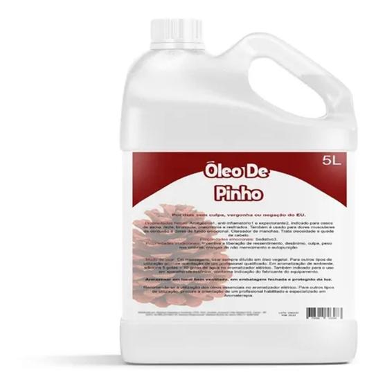 Óleo De Pinho Puro 5 Litros Concentrado Óleo Puro - Alquimia - Óleo ...
