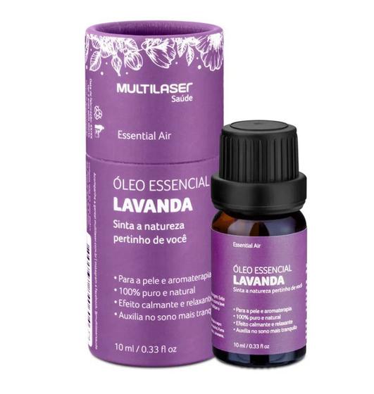 Óleo Essencial De Lavanda Anti Estresse 10ml Multilaser Saúde - HC122 ...