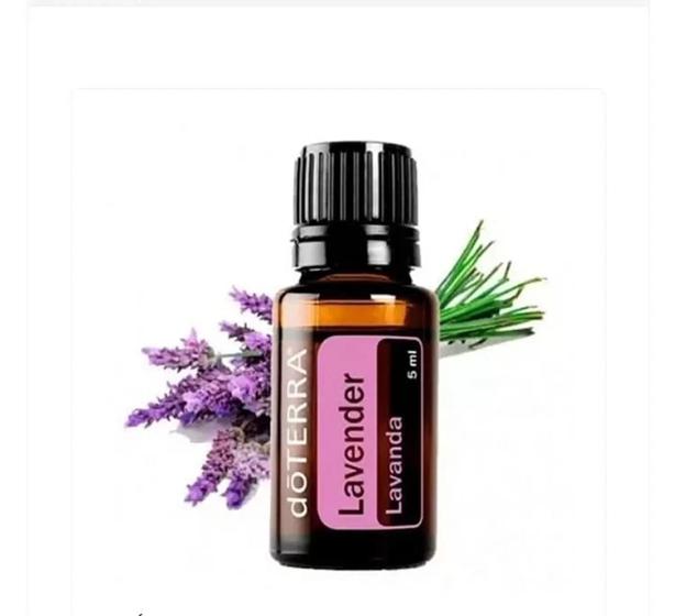 Óleo Essencial Lavender Lavanda-5ml-Suporte para insônia, ansiedade ...