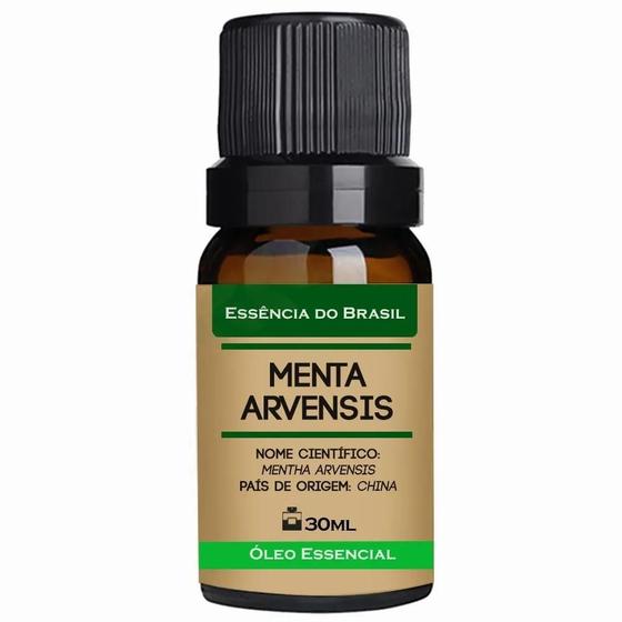 Óleo Essencial Menta Arvensis 30ml - Puro E Natural - Essência do ...