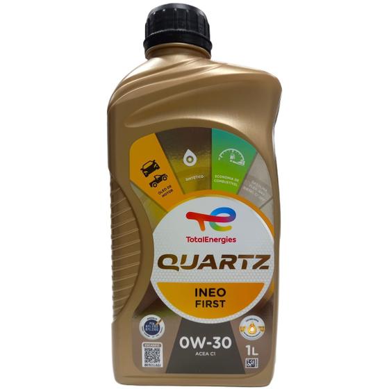 Óleo Lubrificante do Motor Total Quartz INEO First 0W30 Sintético ACEA ...