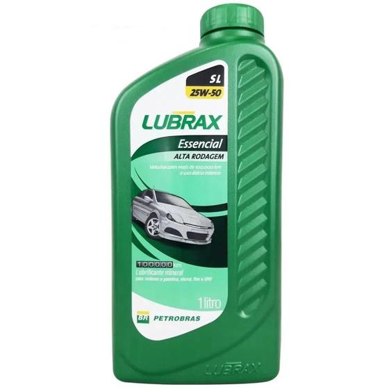 Óleo Lubrificante Lubrax Essencial Alta Rodagem 25w-50 Sl 1l ...