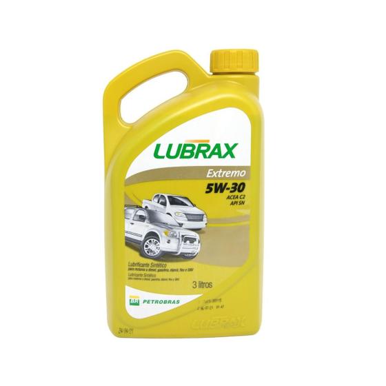 Óleo Lubrificante Lubrax OFFROAD 5w30 Sintético - Galão 3 Litros Galão 3 Lts Óleo De Motor ...