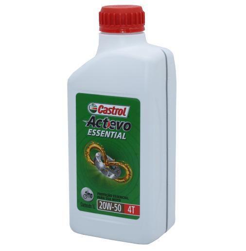 Oleo Lubrificante Motor Moto Castrol Actevo Essential 20W50 ...