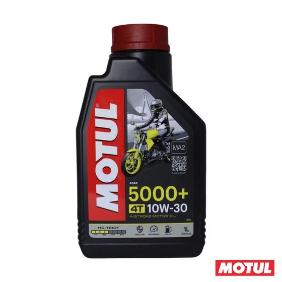 Óleo Lubrificante Motul 4t 10w30 5000 Semi Sintetico 1 Litro