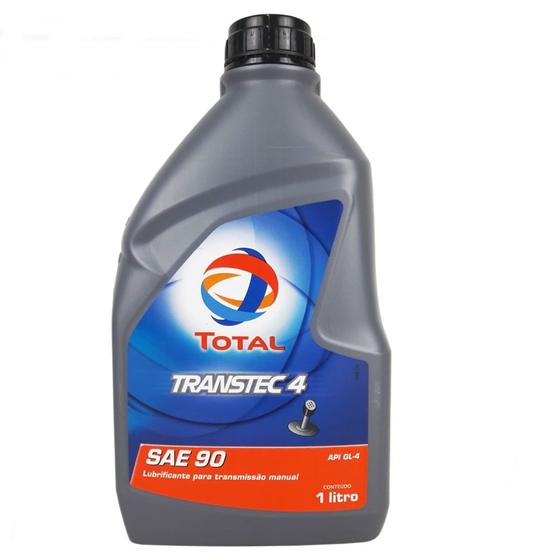 Óleo Lubrificante para Transmissão Manual Total Transtec 4 SAE 90 API ...