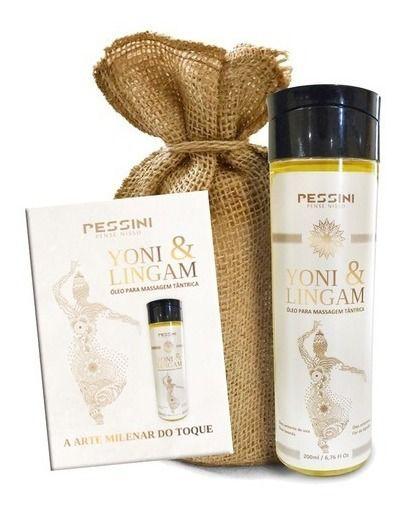 Óleo Massagem Tântrica Yoni Lingam 200 Ml Pessini Gel Para Sexo
