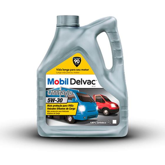 Oleo Motor Diesel 5w30 Sintetico Mobil Delvac MX LD Galao 4L ...