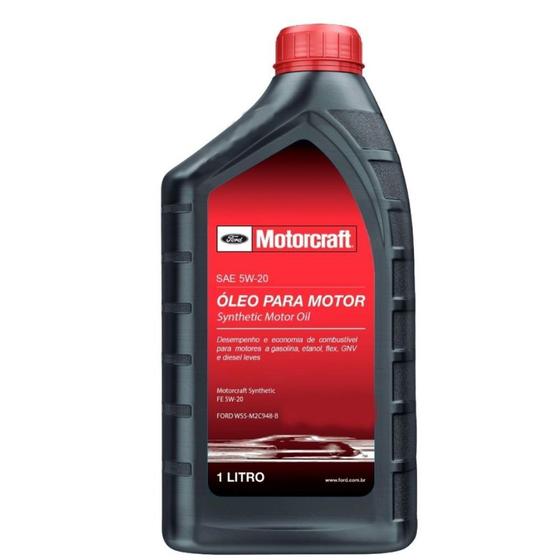 Óleo Motorcraft synthetic 5W20 1L - Lubrificantes Automotivos ...