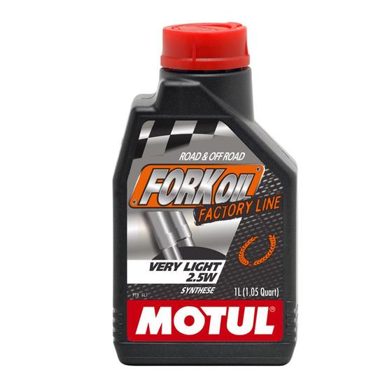 Óleo Motul Fork Oil Factory Line Very Light 2,5W 1 Litro - Lubrificante para Moto - Magazine Luiza