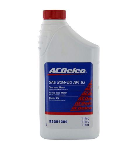 Óleo Para Motor 20W50 Sj Mineral - Ac Delco Óleo Para Motor Ac Delco Sj ...