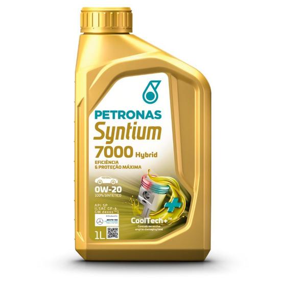 Óleo Petronas Syntium 7000 0W20 Hybrid API SP 1L - Lubrificantes ...
