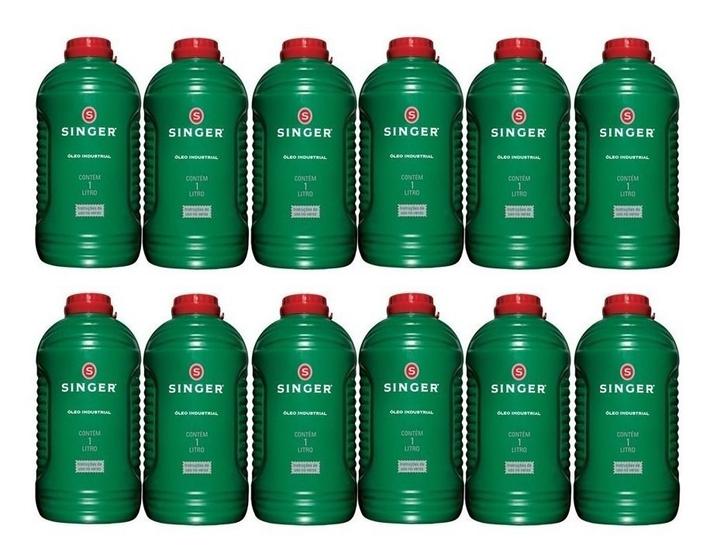 Óleo Singer Lubrificante 1 Litro 12 Unidades Caixa Fechada ...