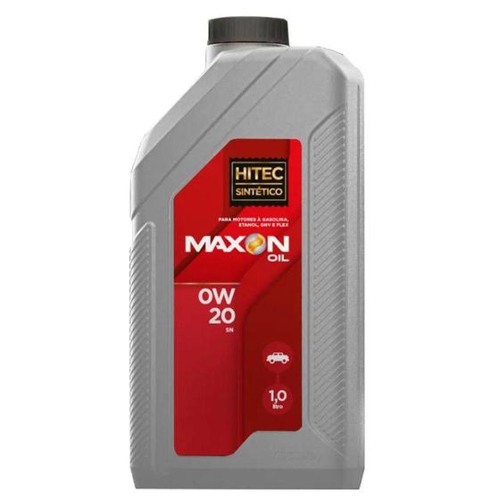 Óleo Sintético 0W20 Maxon Oil Hitec SN 1 Litro - Lubrificantes ...