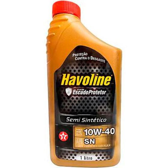 Óleo Texaco Havoline 10w40 Api Sn Semi Sintético 1 L - Lubrificantes ...