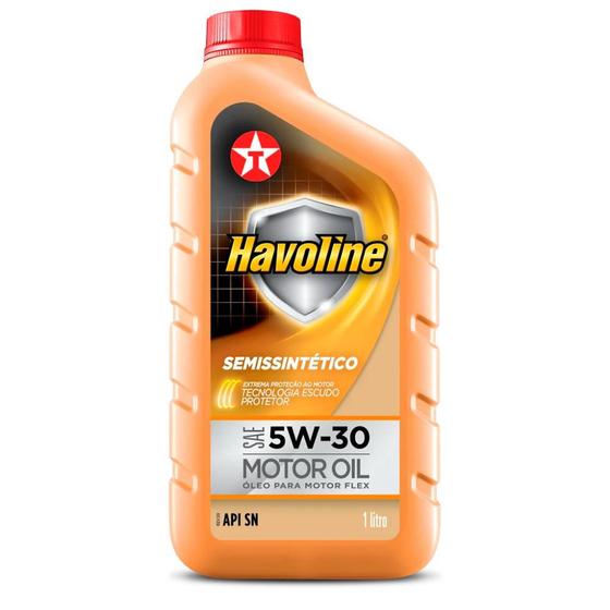 Óleo Texaco Havoline Sintético 5W30 API SN - 1L - Lubrificantes ...