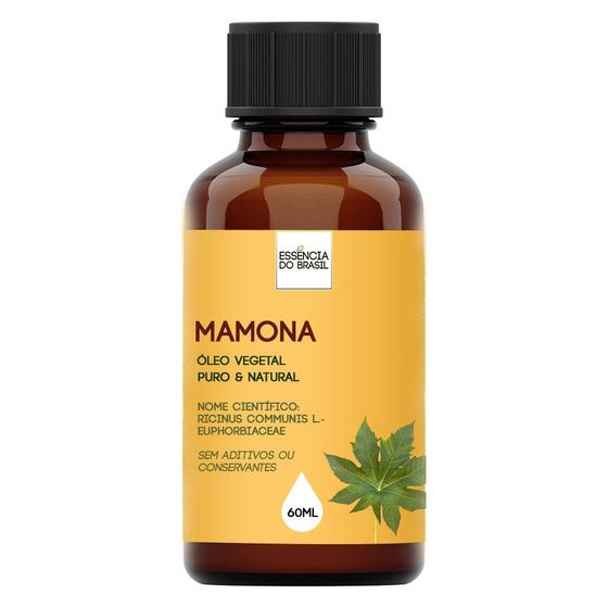 Óleo Vegetal de Mamona - 60ml Puro e Natural - Essência do Brasil ...