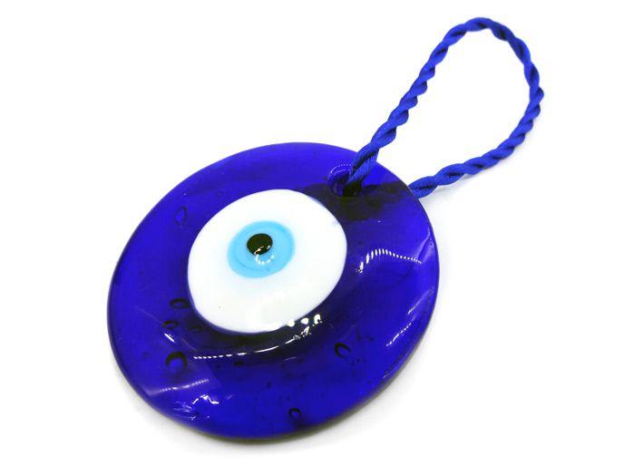 Olho Grego Chaveiro Amuleto Tira Inveja Olho Turco 8cm - MP Símbolos ...