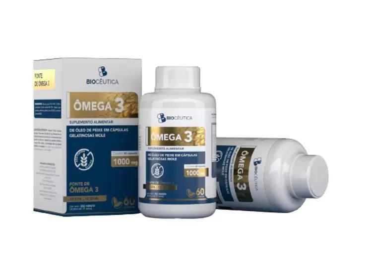 Ômega 3 1000mg 60 Cápsulas - Bio Instinto - BIOCÊUTICA - Ômega 3 / Óleo ...